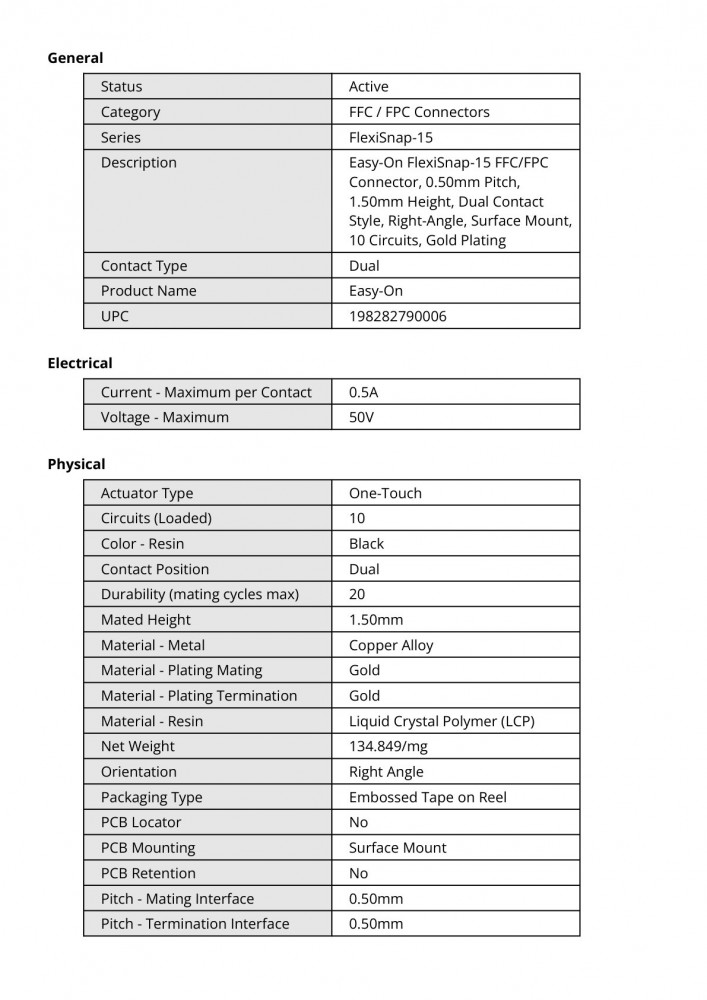 2250190100 technical document page 2