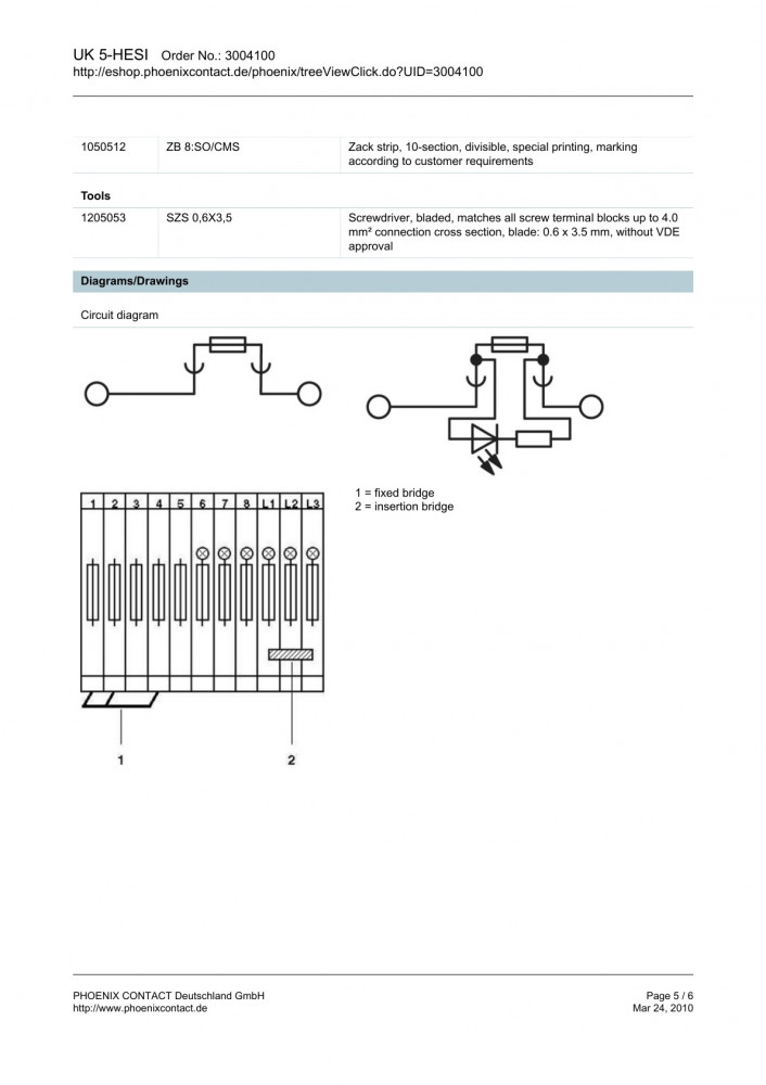 Phoenix Contact UK 5-HESI catalog page 5