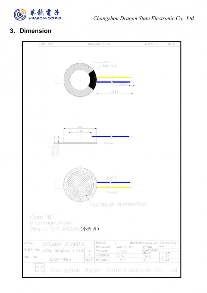HDK-2008AA-1W19 reliability page 1
