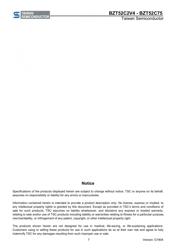 BZT52C5V6 datasheet page 7