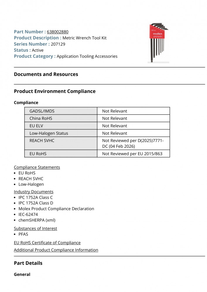 Product document image, page 1