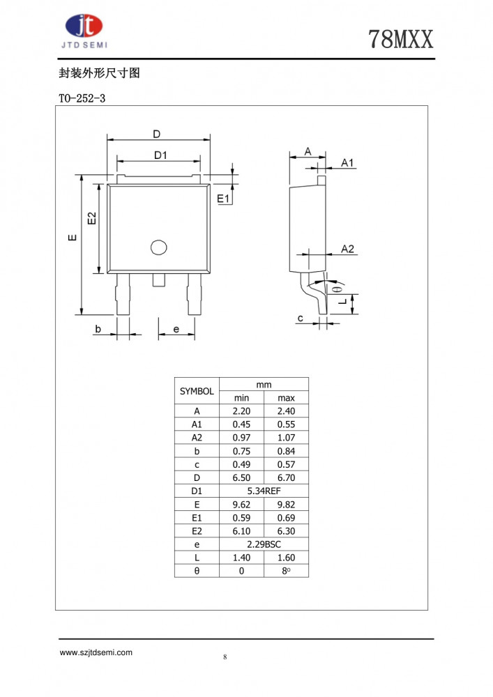 JTD78M09 datasheet page 8