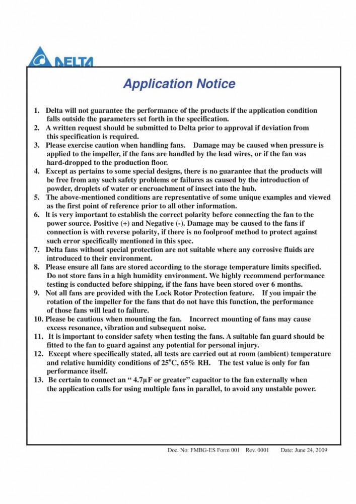 AFB0712HHBYHS specification page 10