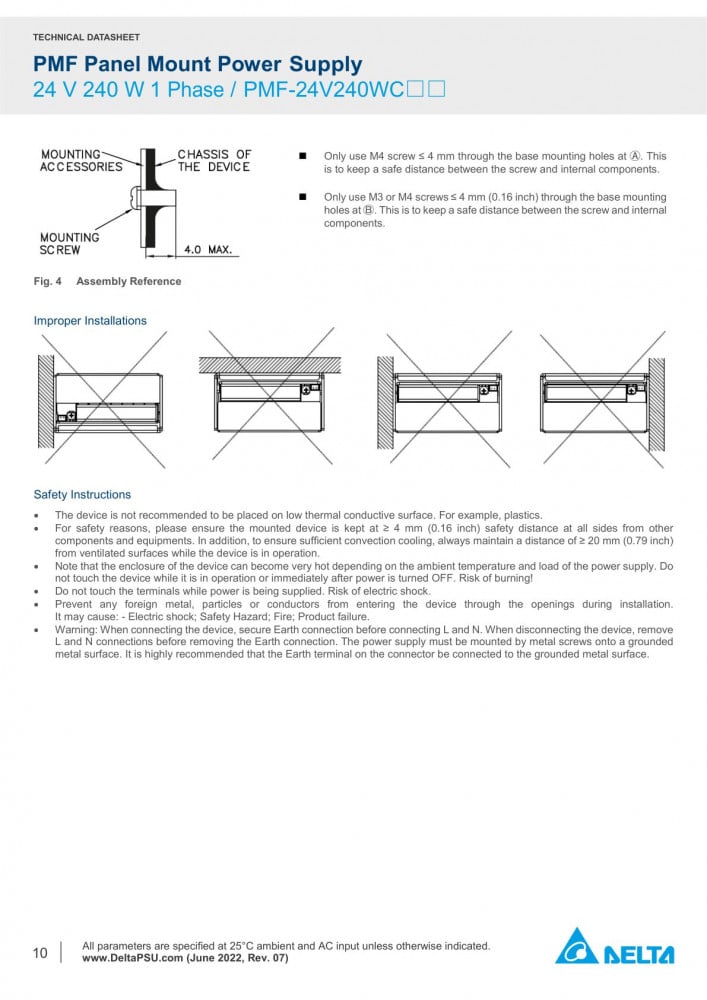 PMF-24V240WCGR datasheet page 10
