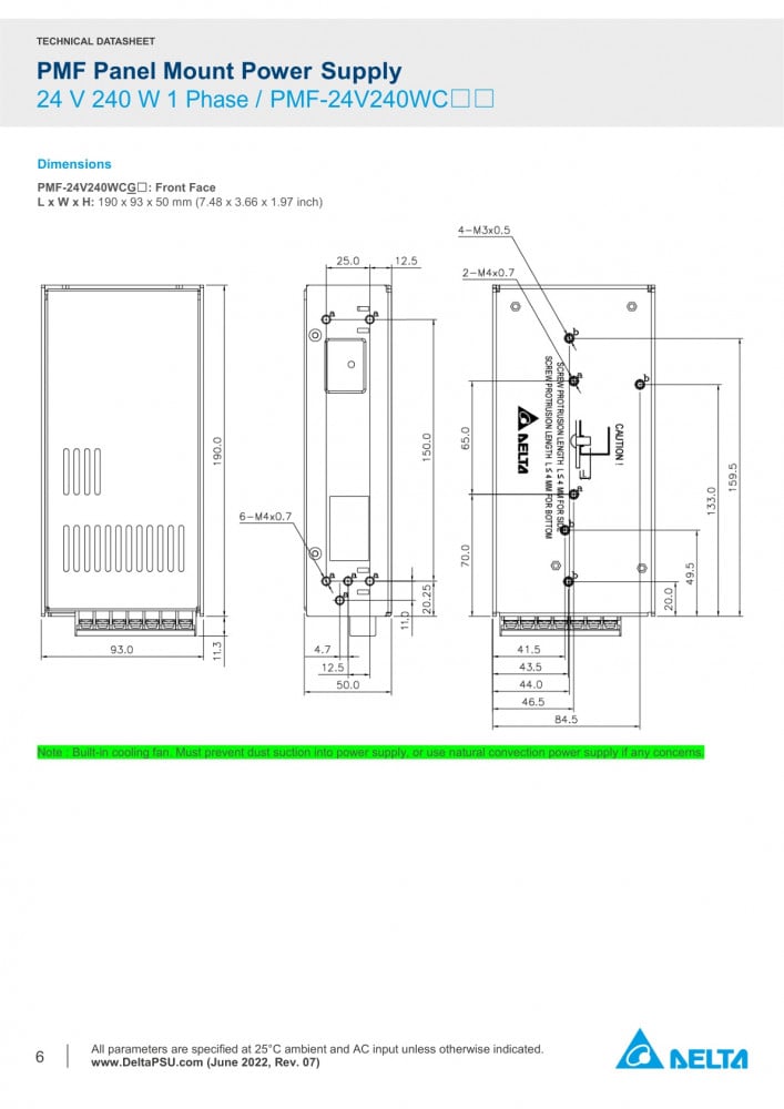 PMF-24V240WCGR datasheet page 6