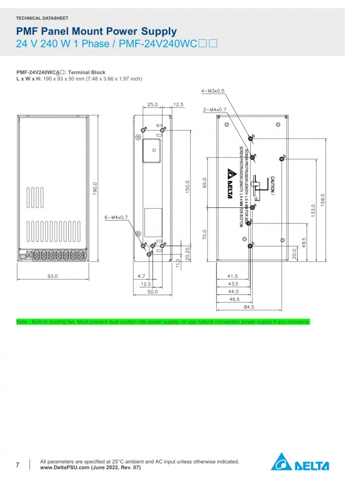 PMF-24V240WCGR datasheet page 7