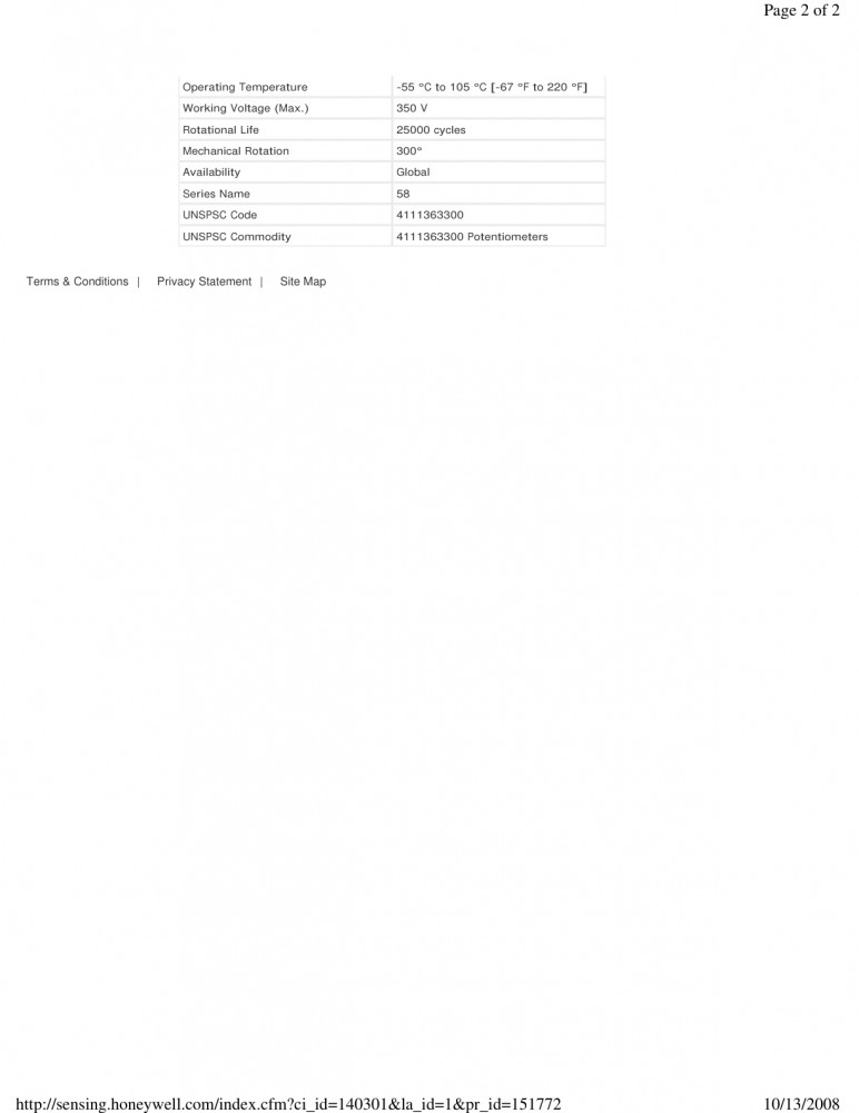 58C15K technical document page 2