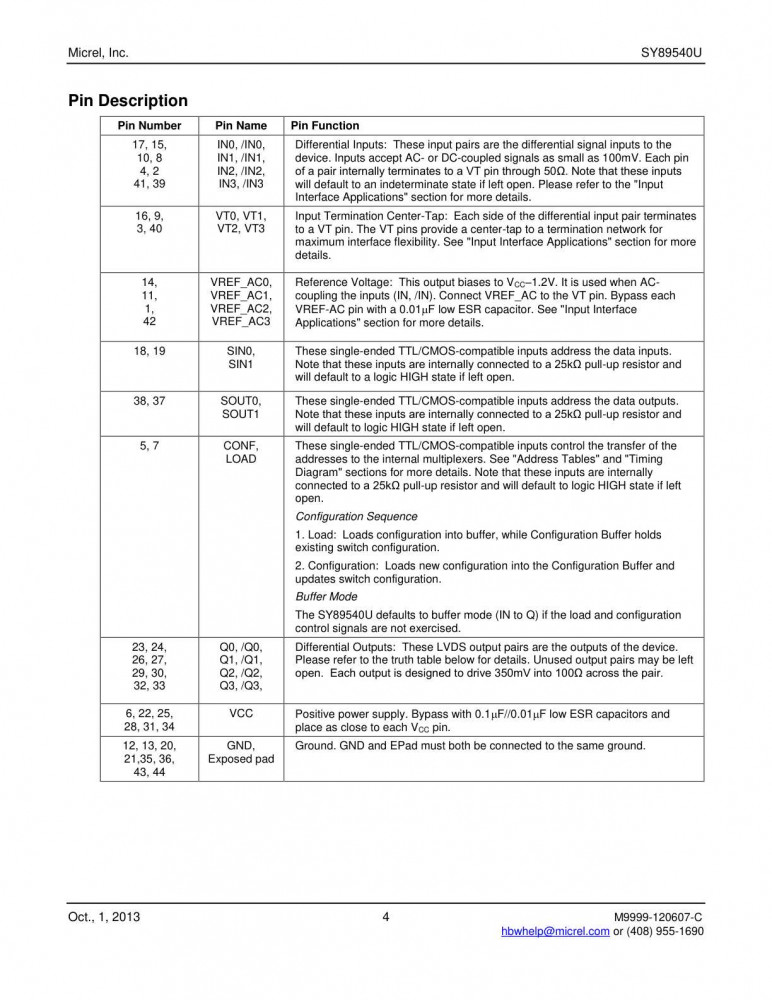 SY89540U technical document page 4