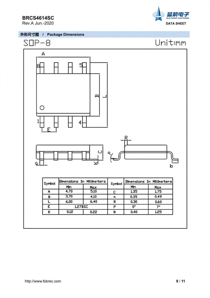 BRCS4614SC datasheet page 9