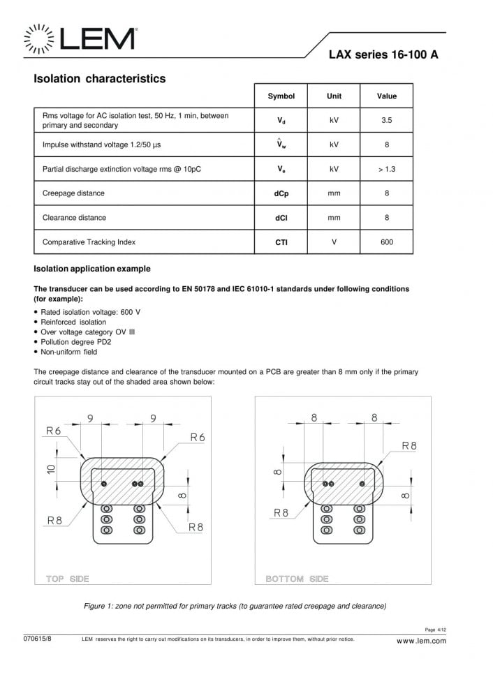 LAX 100-NP datasheet page 4