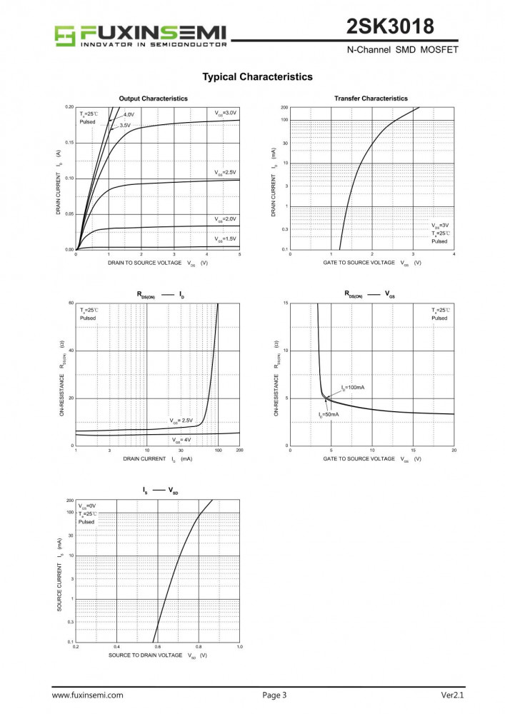 2SK3018 datasheet page 3