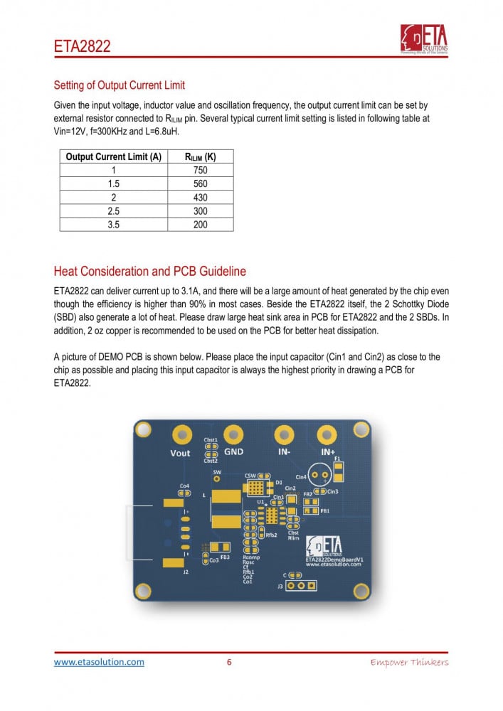 ETA2822E8A datasheet page 6