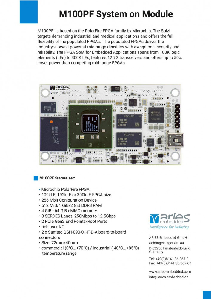 M100PF documentation page 1