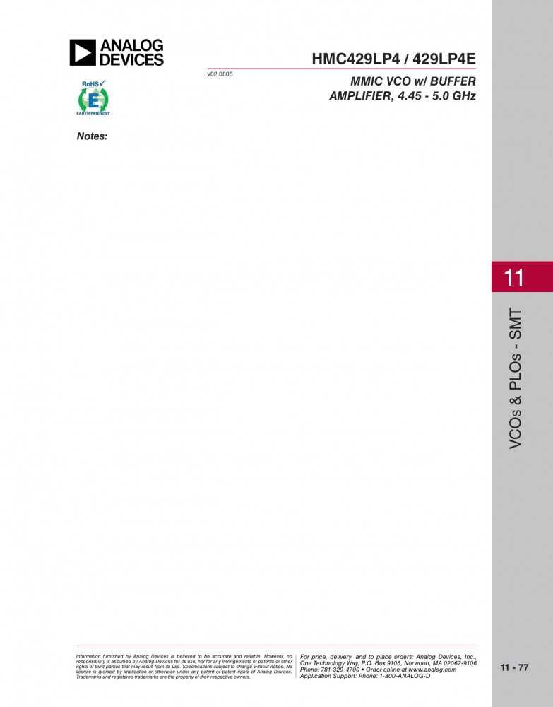 HMC429LP4E technical document page 6