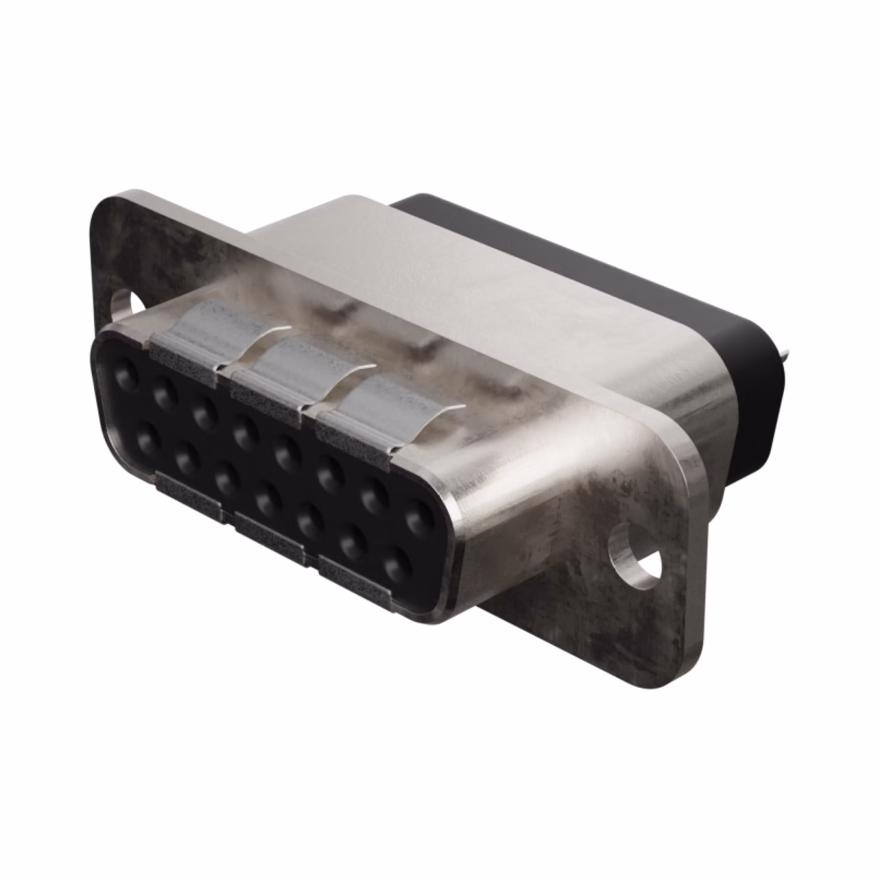 Standard-Density EMI Filtered D-Sub Connector, Female, Straight, Solder Cup, 4000pF Pi, 15 Circuits for sale