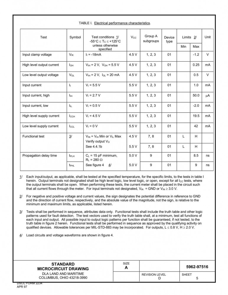 54S15BCA-ROCV datasheet page 6