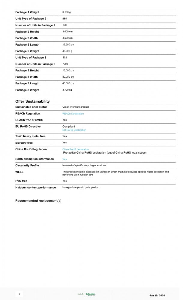 DZ5CE100 technical document page 2