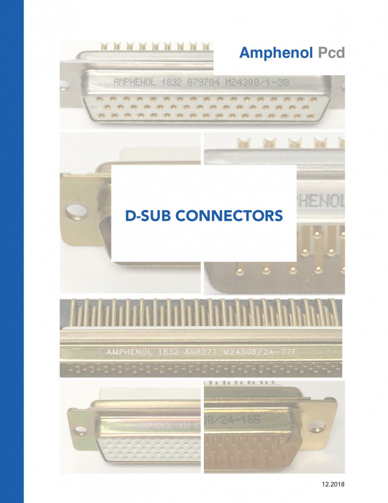Amphenol M24308 technical document page 1