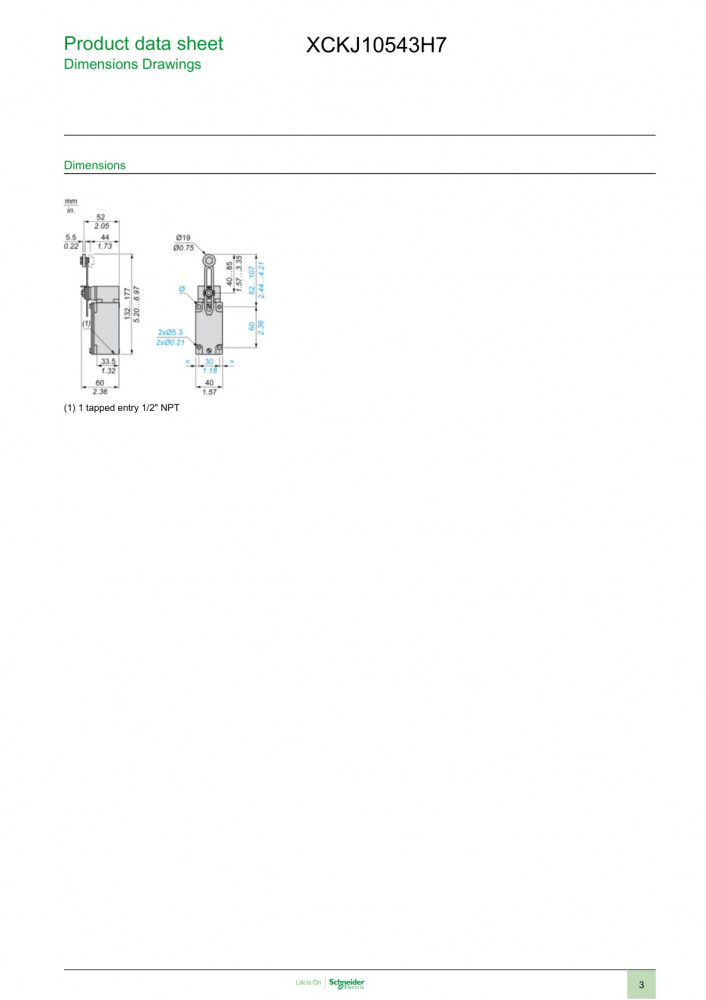 XCKJ10543H7 technical document page 3