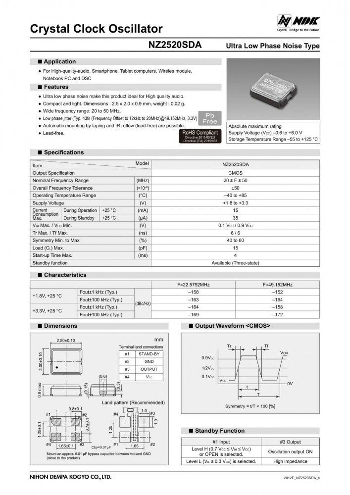 NDK technical document page 1