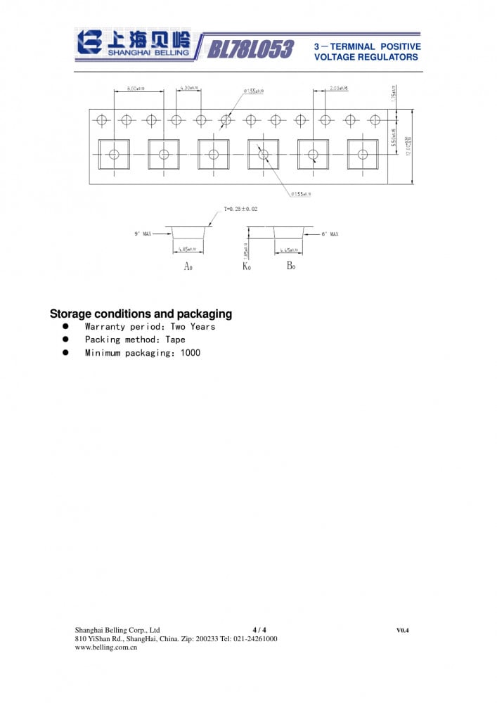 BL78L053 datasheet page 4