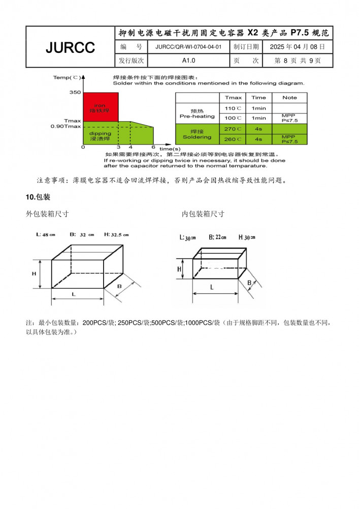JURCC specification page 8