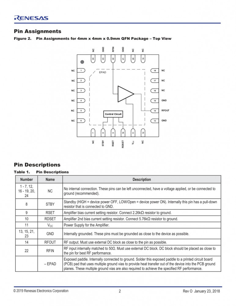 F1420NLGK technical document page 2
