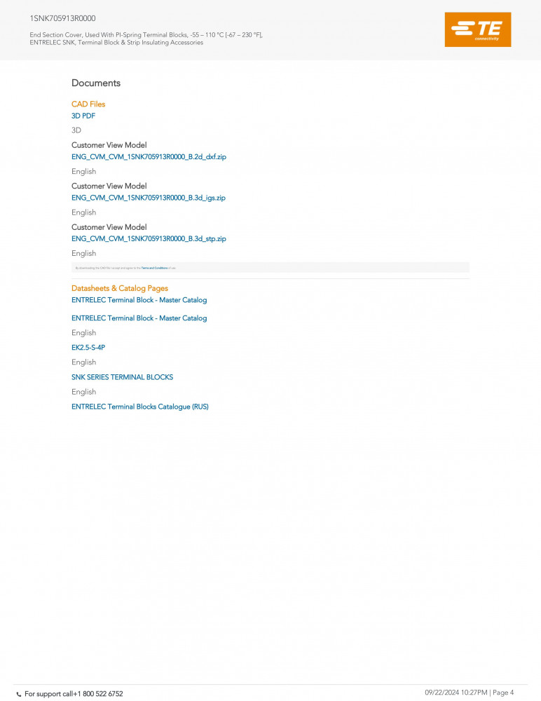1SNK705913R0000 technical document page 4