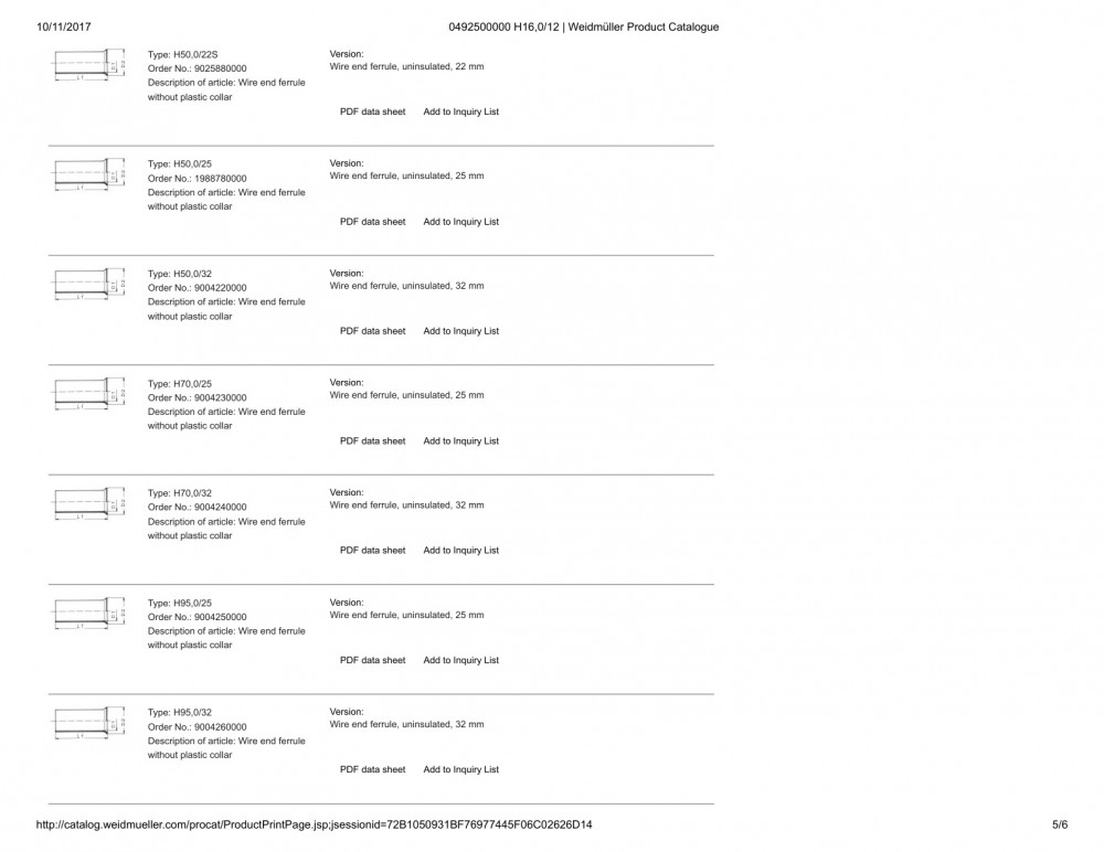WEIDMULLER 0492500000 document page 5