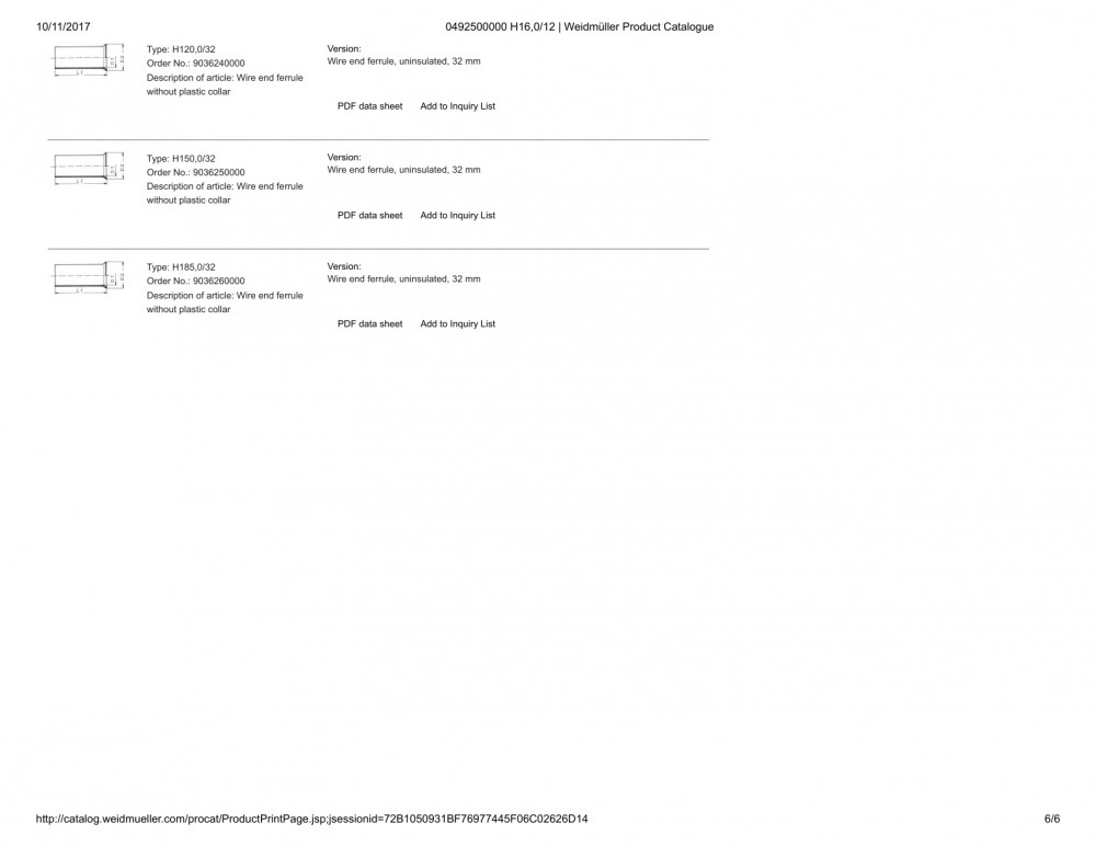 WEIDMULLER 0492500000 document page 6