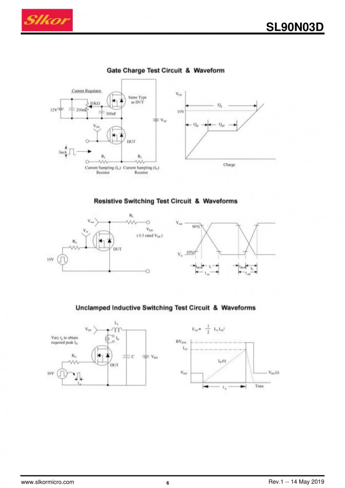 SL90N03D datasheet page 6