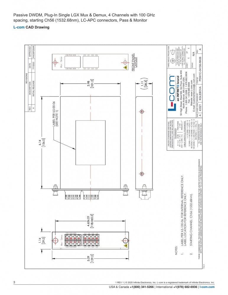 PDW1C-04156-NN36 datasheet page 3