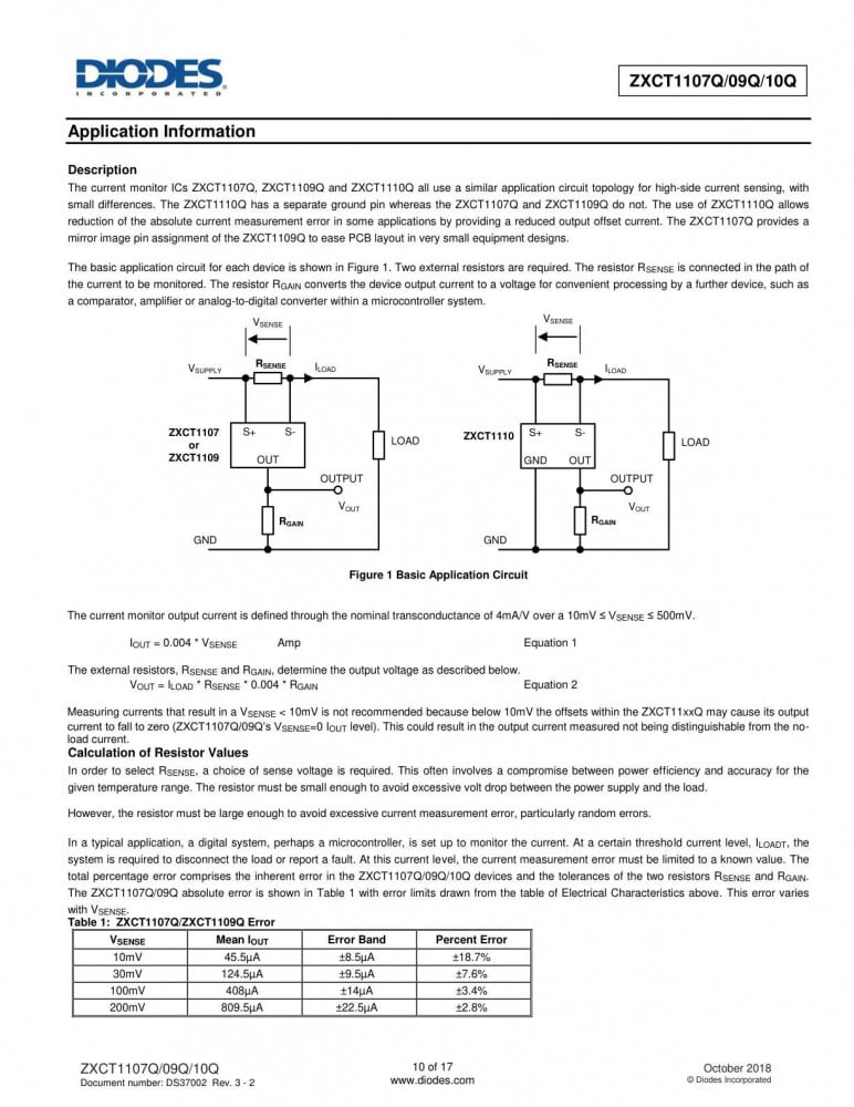 ZXCT1110QW5-7 datasheet page 10