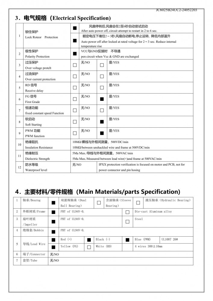 JC6025B24UC2 approval sheet page 3