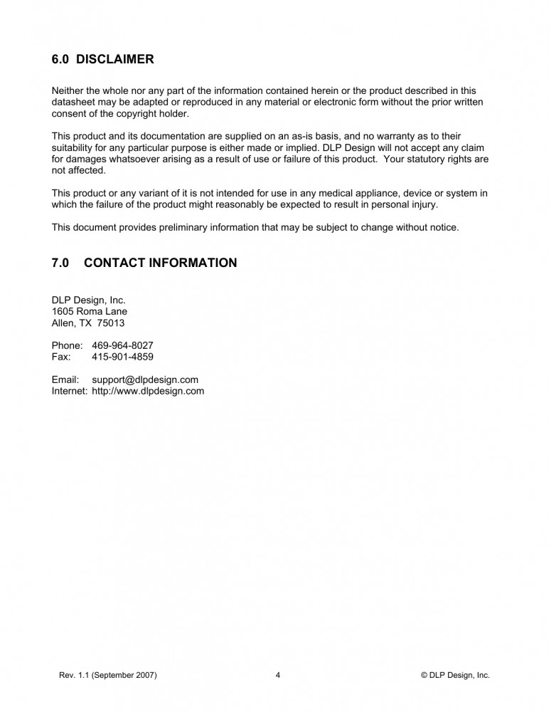 DLP-FLASH2 document page 4