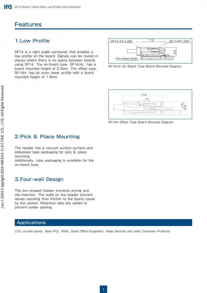 HRS DF14 documentation page 2