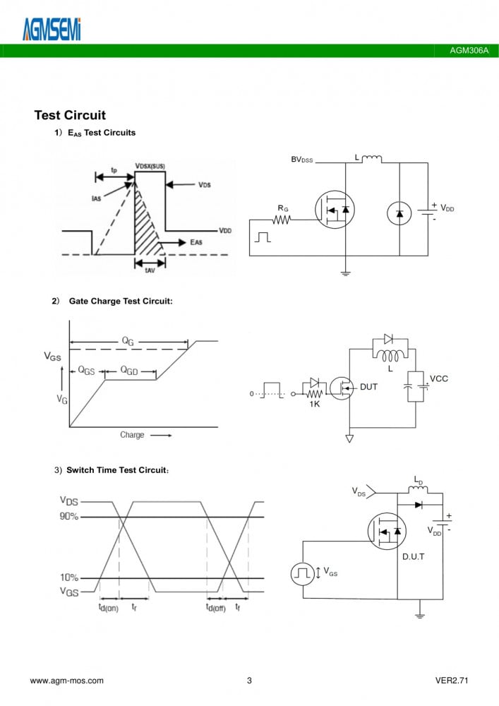 AGM306A datasheet page 3