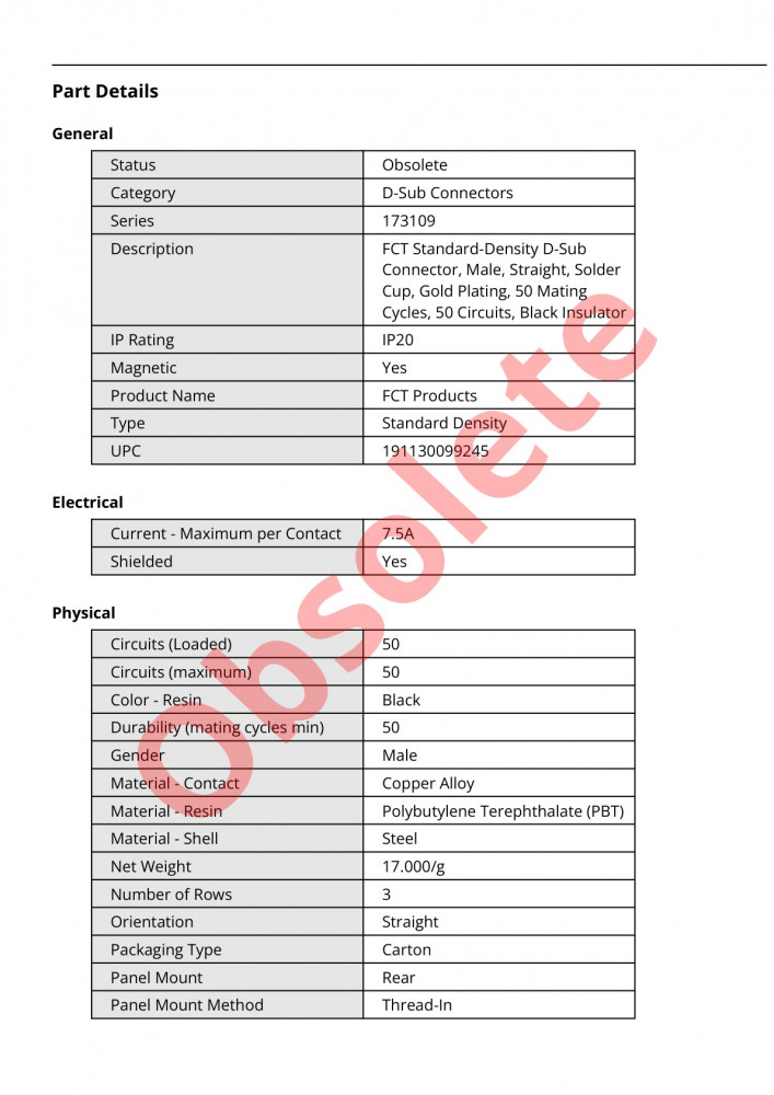 MOLEX 1731091569 product drawing page 2