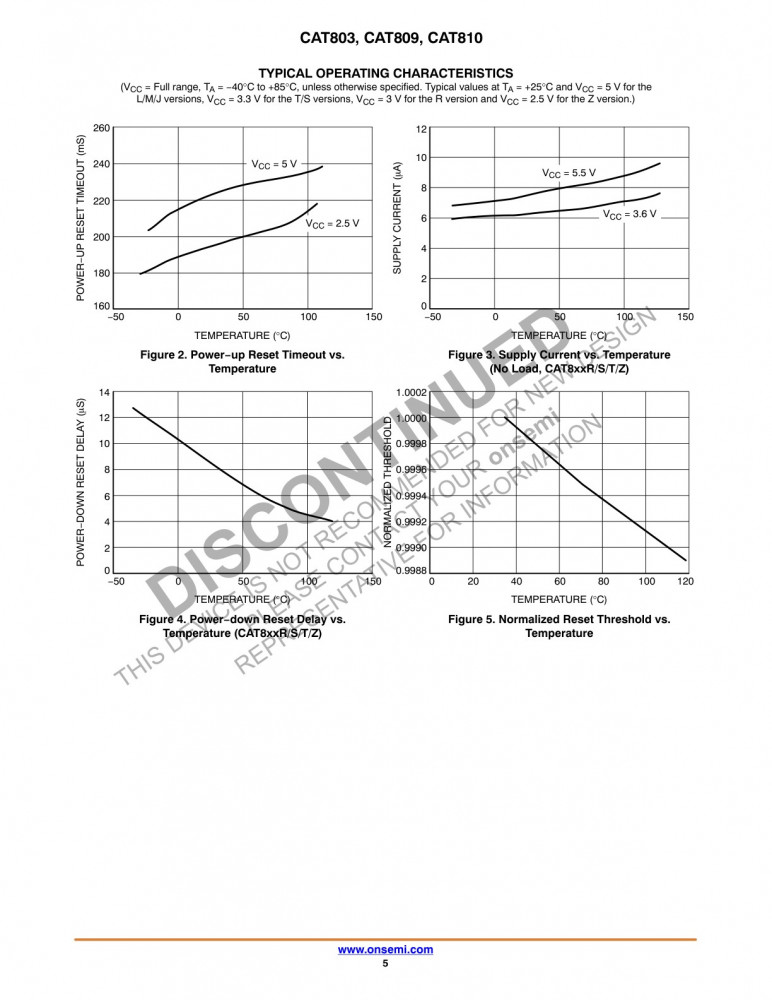 CAT810 datasheet page 5