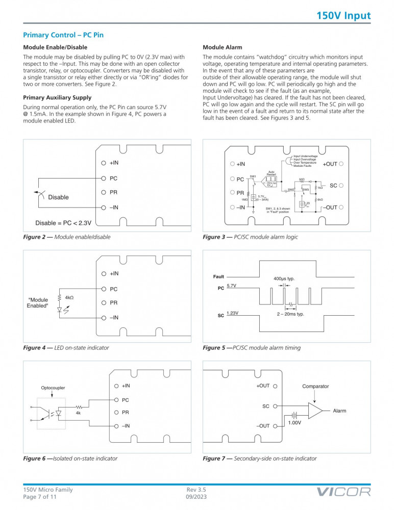 VICOR V150C5M100BG3 datasheet page 7