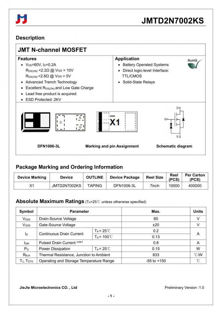 Technical document preview, page 1