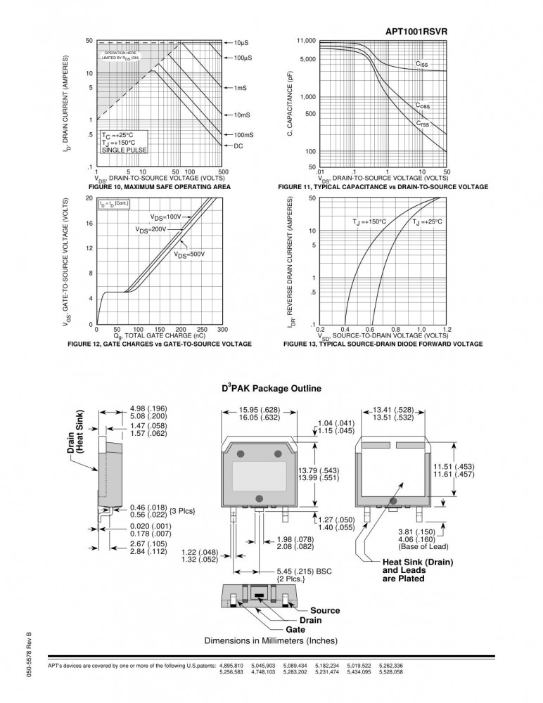 APT1001RSVRG datasheet page 4