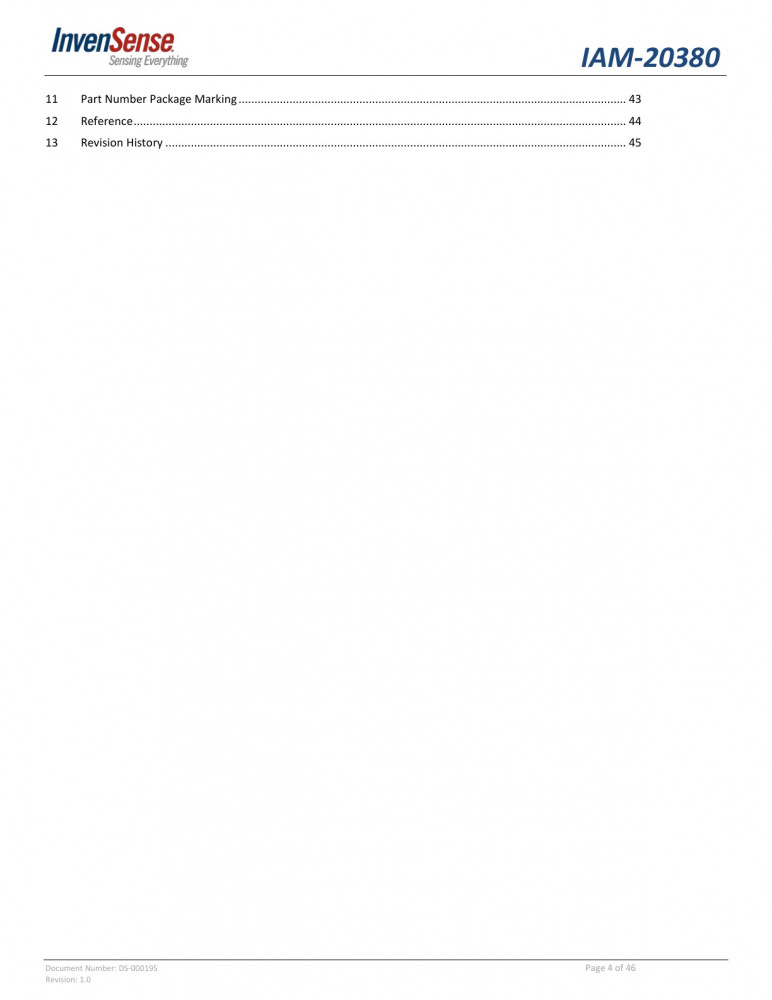IAM-20380 datasheet page 4