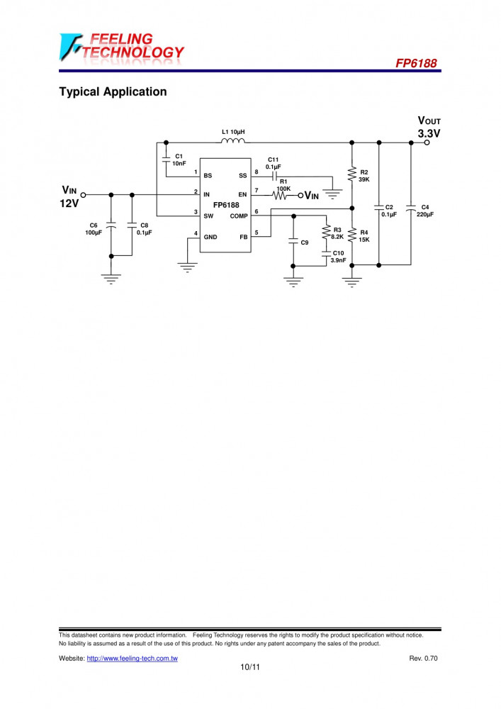 FP6188XR-G1 datasheet page 10