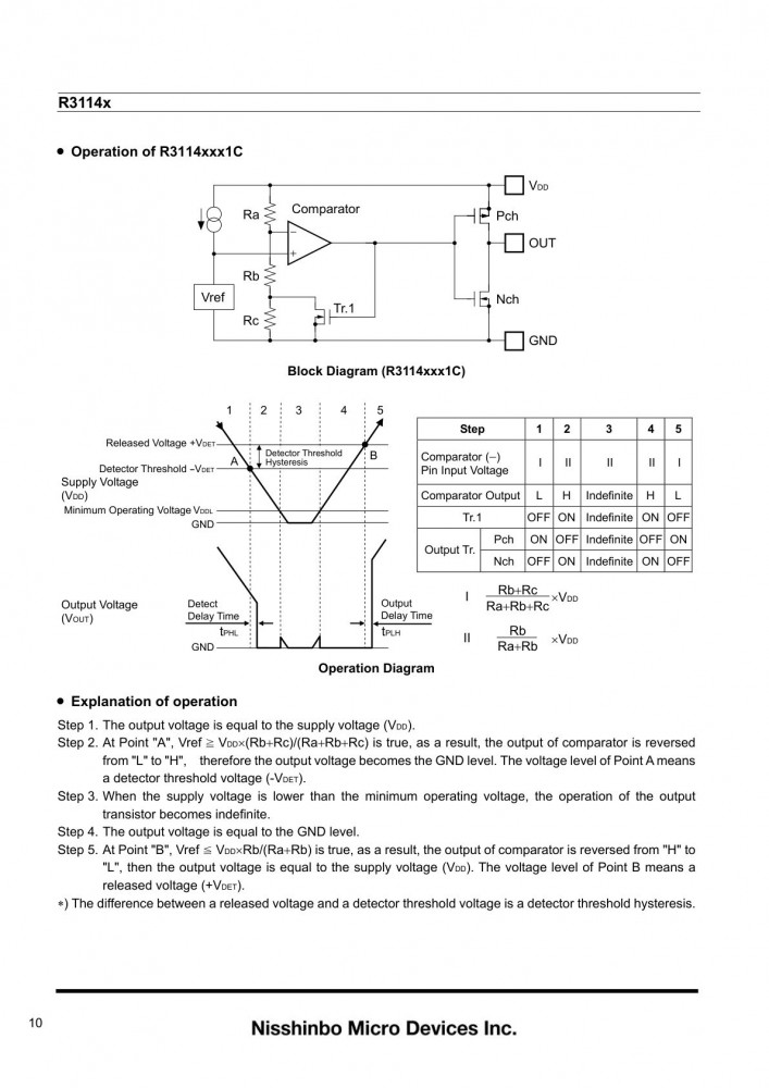 R3114 datasheet page 10
