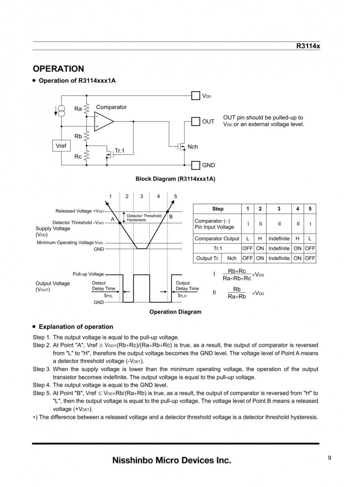 R3114 datasheet page 9