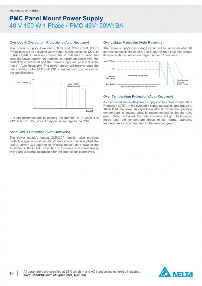 PMC-48V150W1BJ document page 10