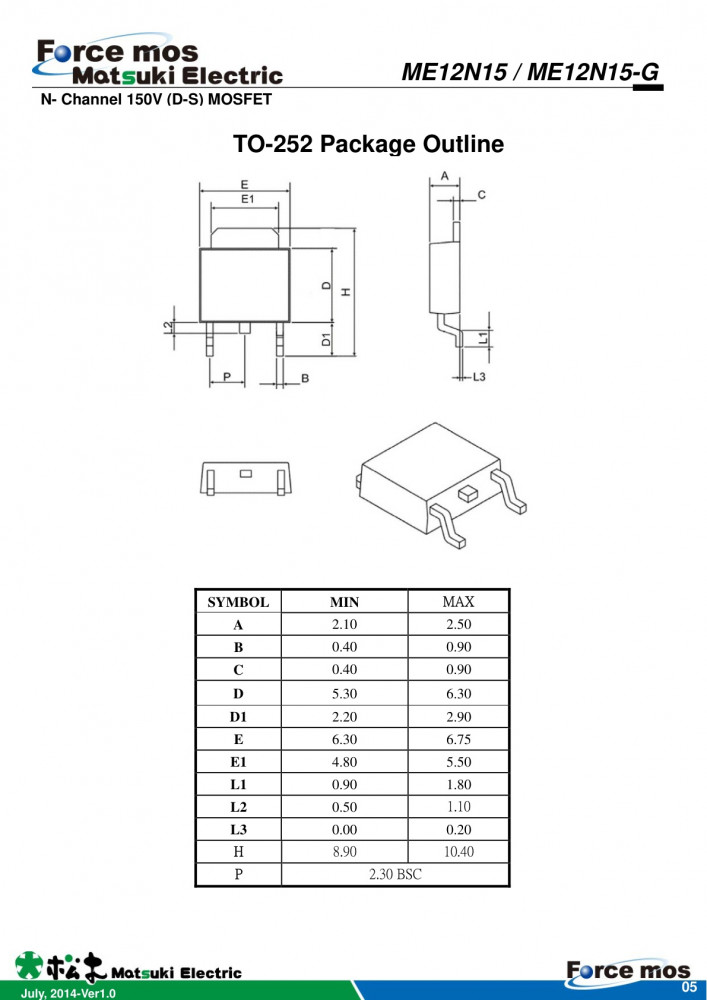 ME12N15 datasheet page 5