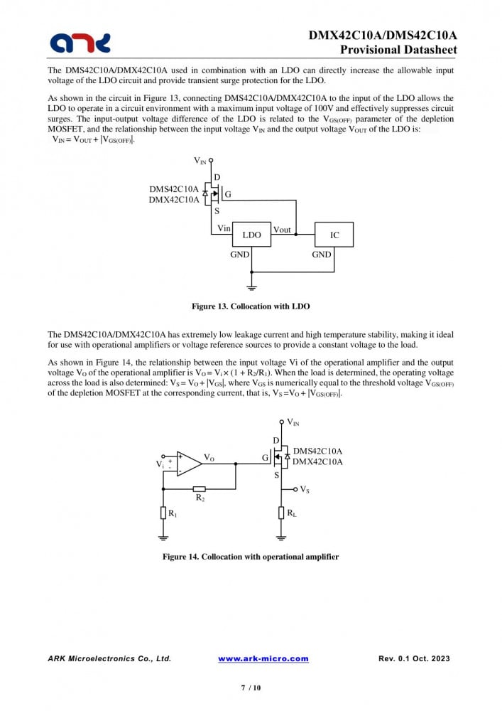 DMS42C10A datasheet page 7