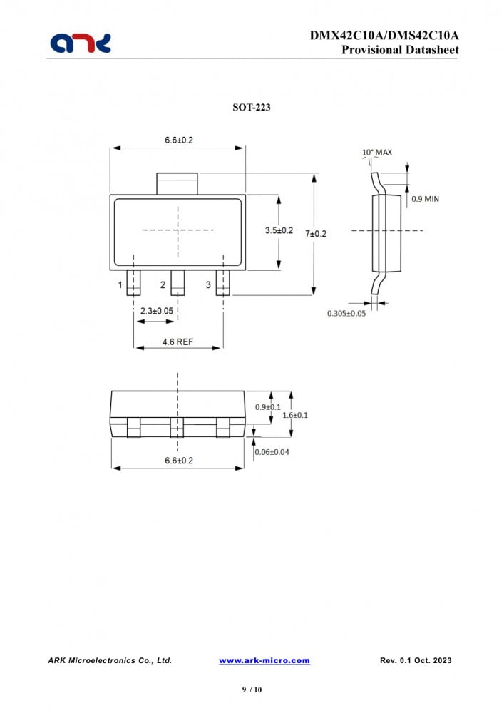 DMS42C10A datasheet page 9